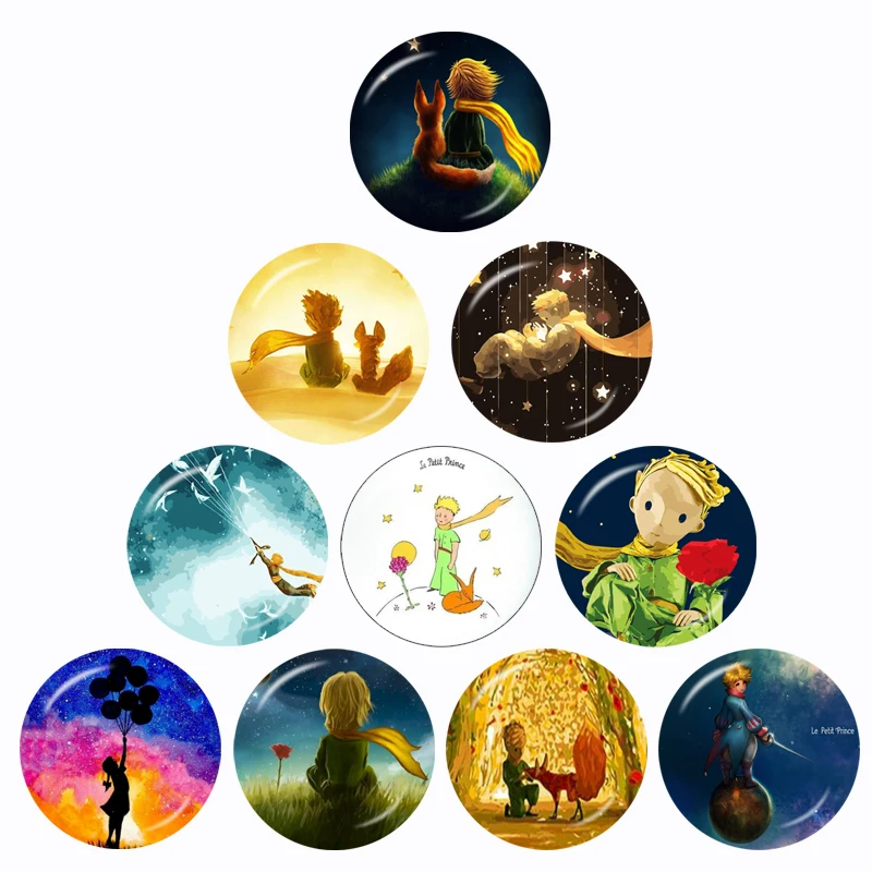 Le-Petit-Prince-The-Little-Prince-Round-10pcs-12mm-16mm-18mm-20mm-25mm ...