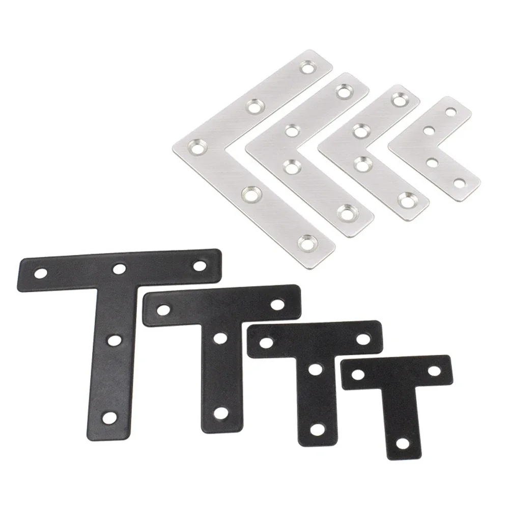 T-L-stainles-steel-corner-bracket-suitable-for-wardrobe-fixing-black ...