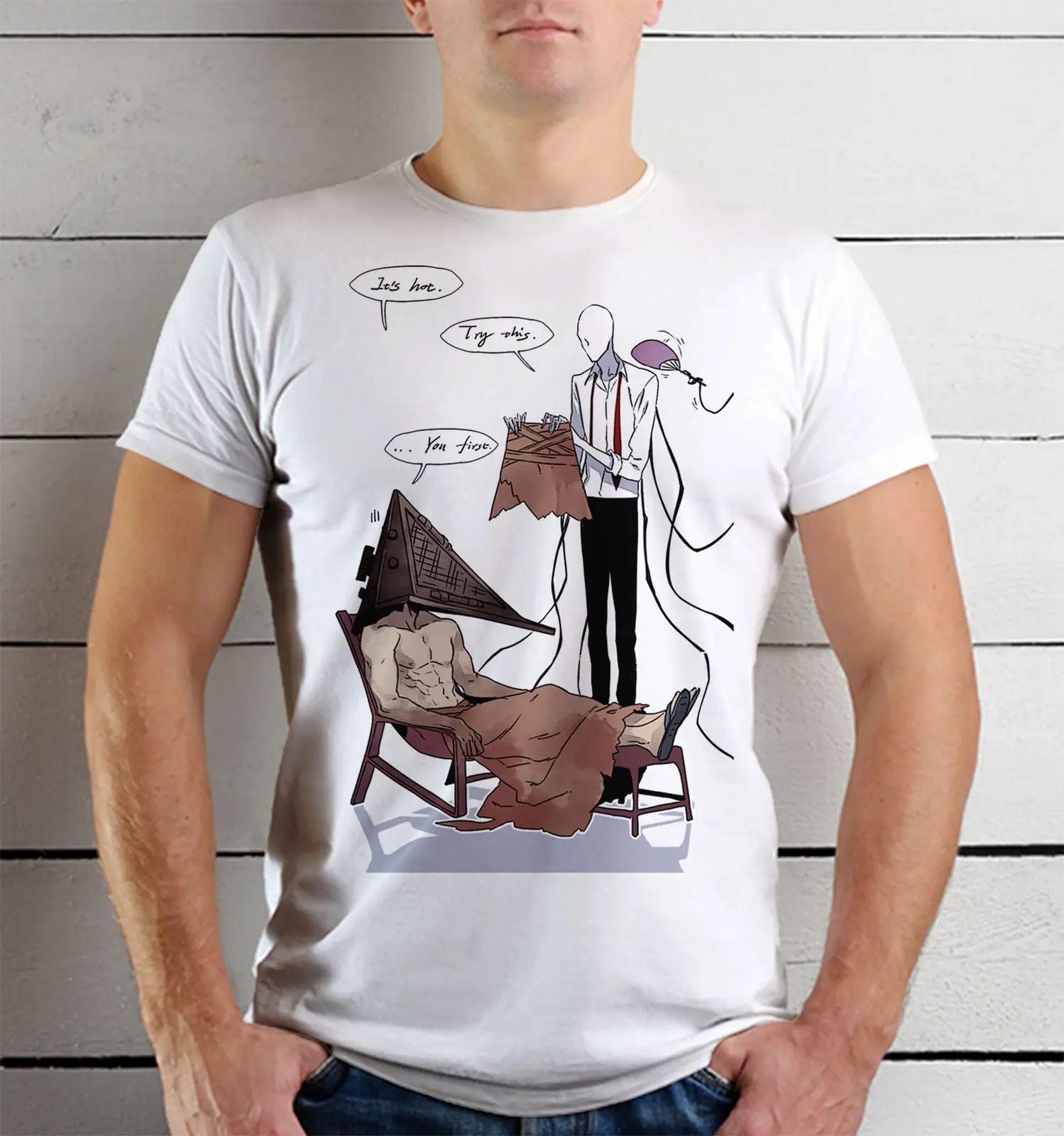 Slenderman Vs Pyramid Head