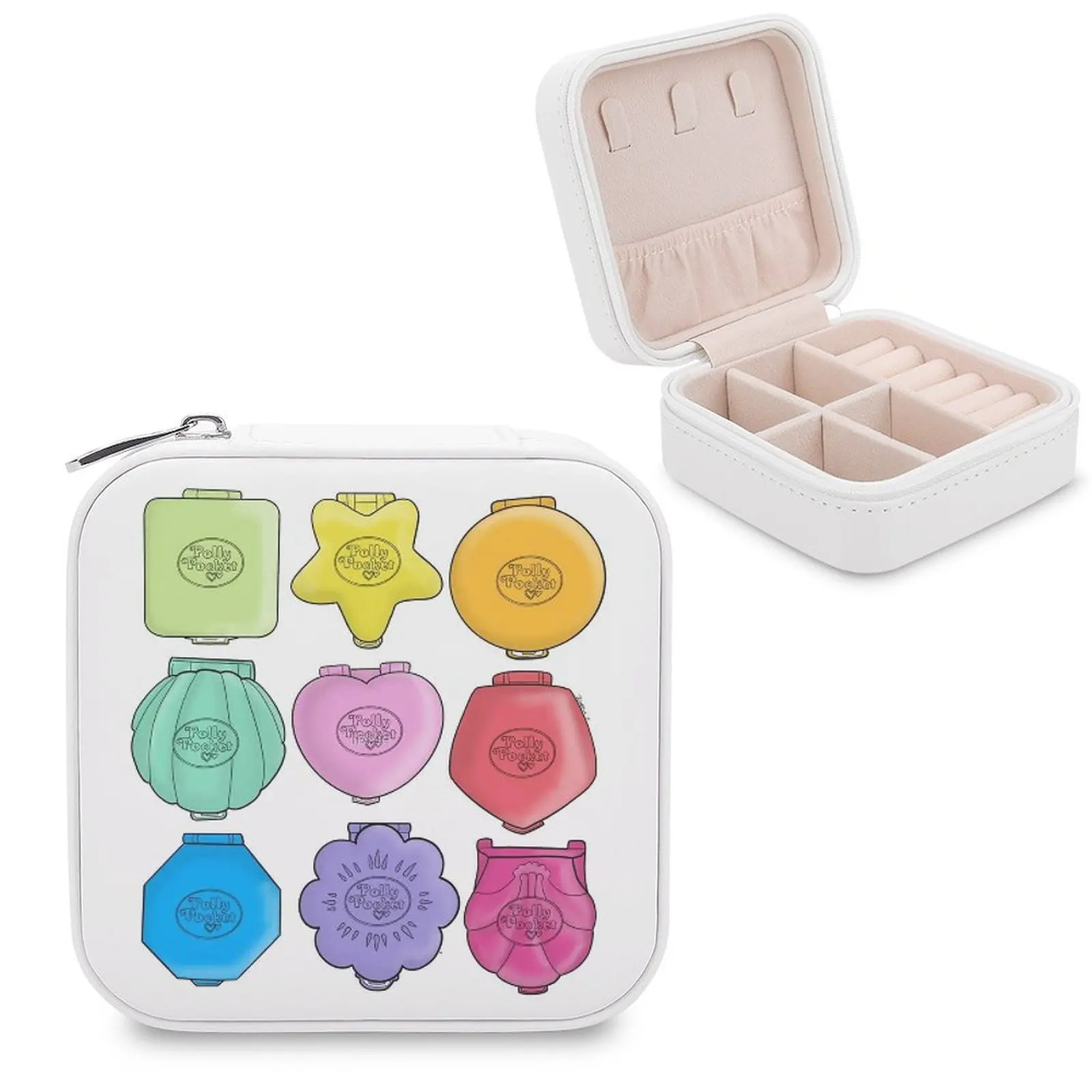 Polly Pocket Jewelry Storage Box 2022 Jewelry Organizer Travel Portable ...