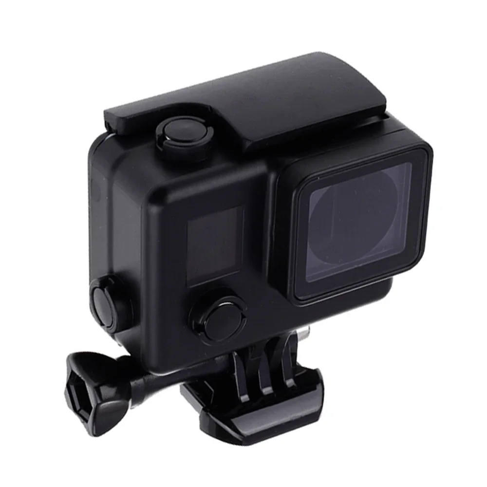 Black-Waterproof-Enclosure-for-GoPro-Hero-3-4-Accessories-Case ...