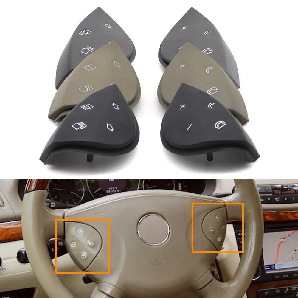 Car-Multi-Function-Steering-Wheel-Button-Keys-Repair-Kit-For-Mercedes ...