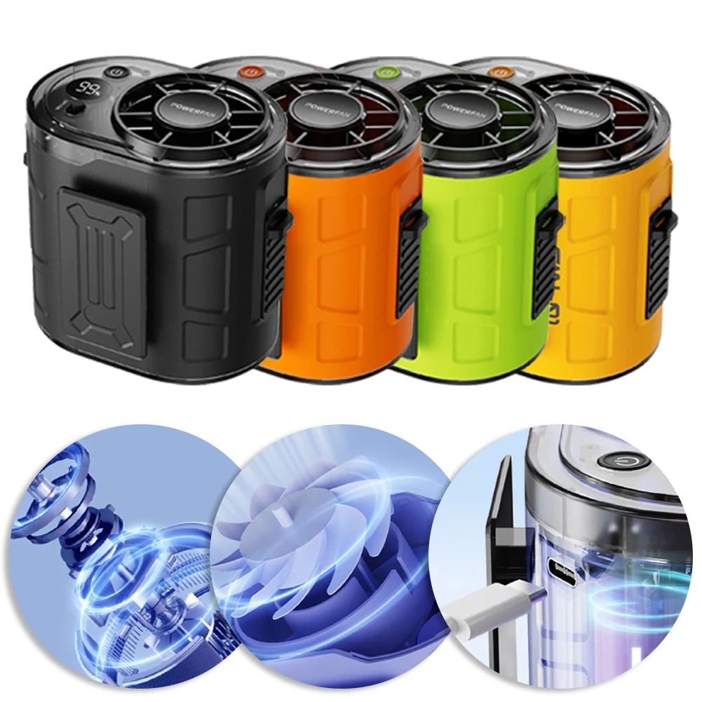 Wearable-Belt-Fan-100-Speeds-Mini-Waist-Fan-24H-Working-Time-Personal ...