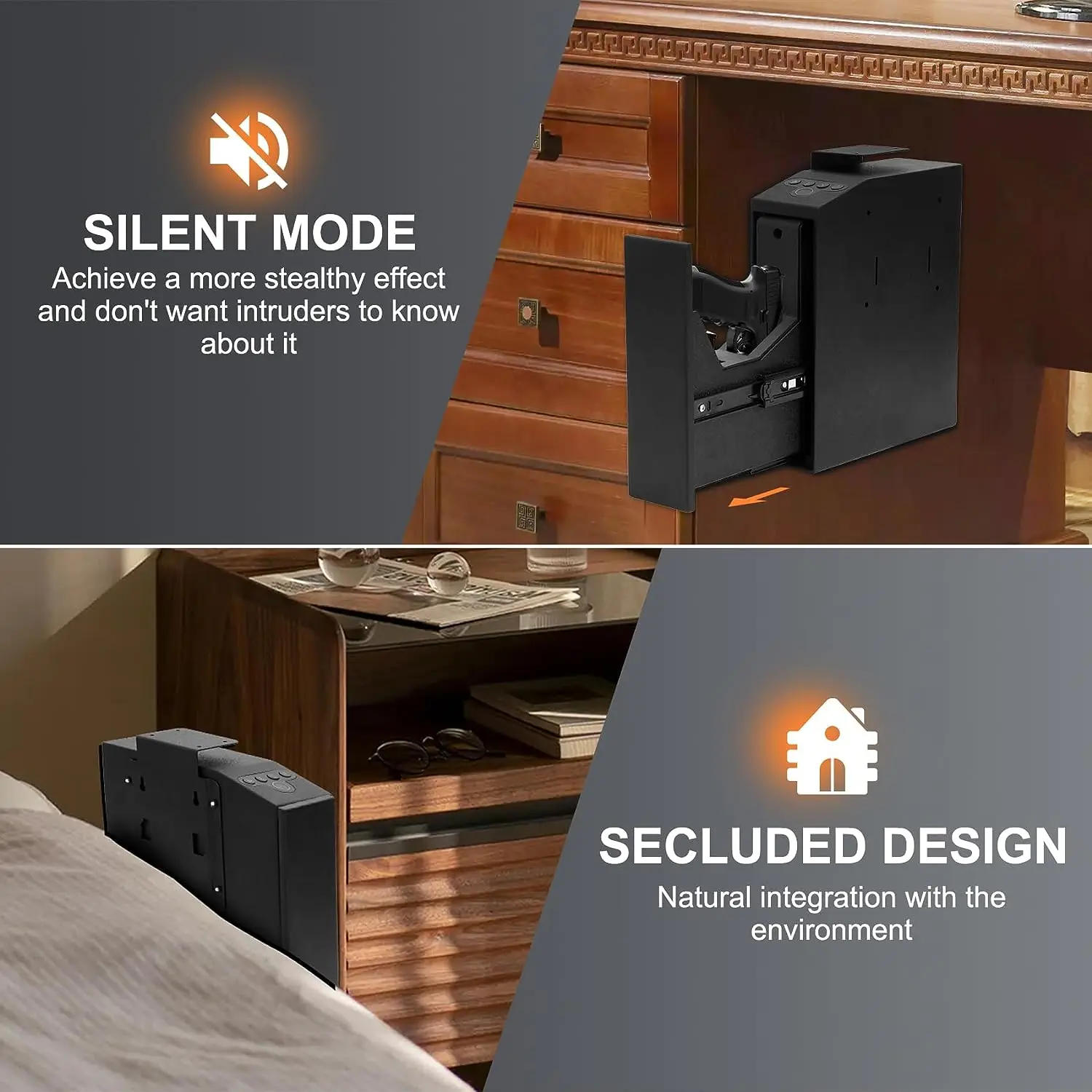 Biometric Safe Night Stand