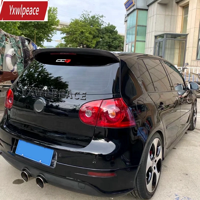 Carbon-Fiber-Rear-Roof-Spoiler-For-Volkswagen-VW-Golf-5-V-MK5-R32-GTI ...