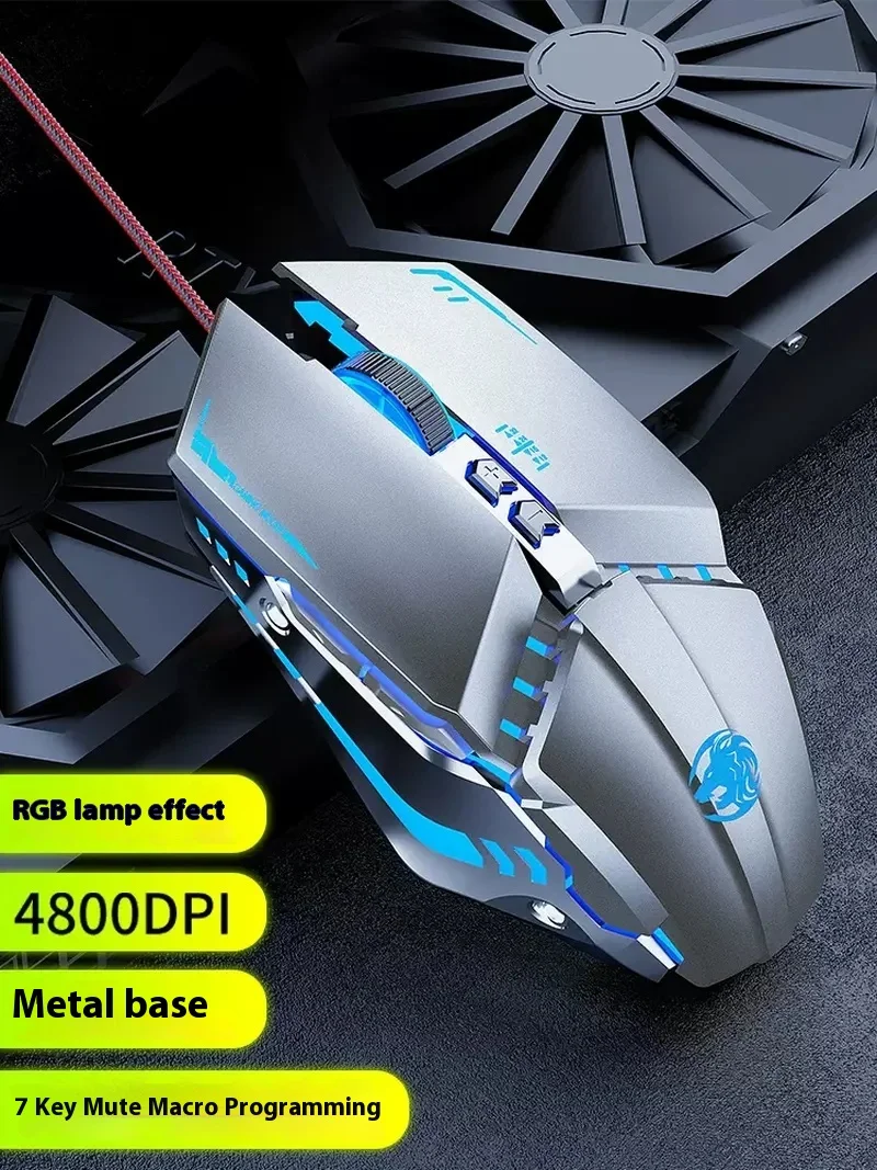 Forerunner-Esports-Mouse-Wired-Mechanical-Game-Macro-Computer-Big-Hand ...