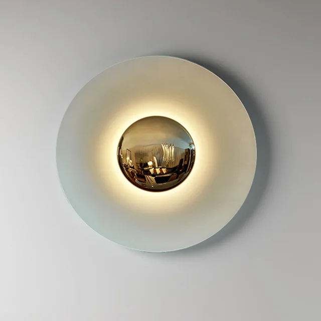 Round Accent Indirect Wall Sconces - Lighting4Home