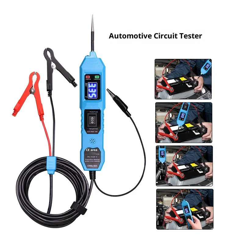 Universal 6V-24V Booster for Car Tester and Current Detector Tool ...