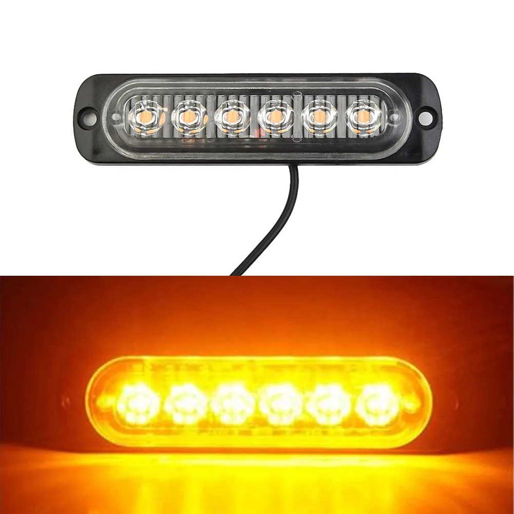 12V-24v-Led-Light-Bar-Amber-Car-Truck-Side-Marker-Light-Turn-Light-Bar ...