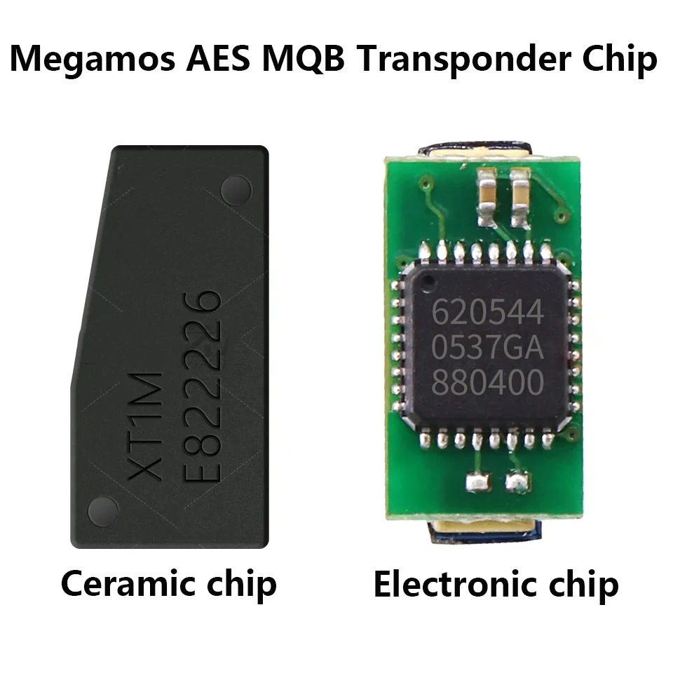 Chip transpondedor Megamos AES MQB 48 xhorse XT1M 48 49 para Fiat, Audi ...