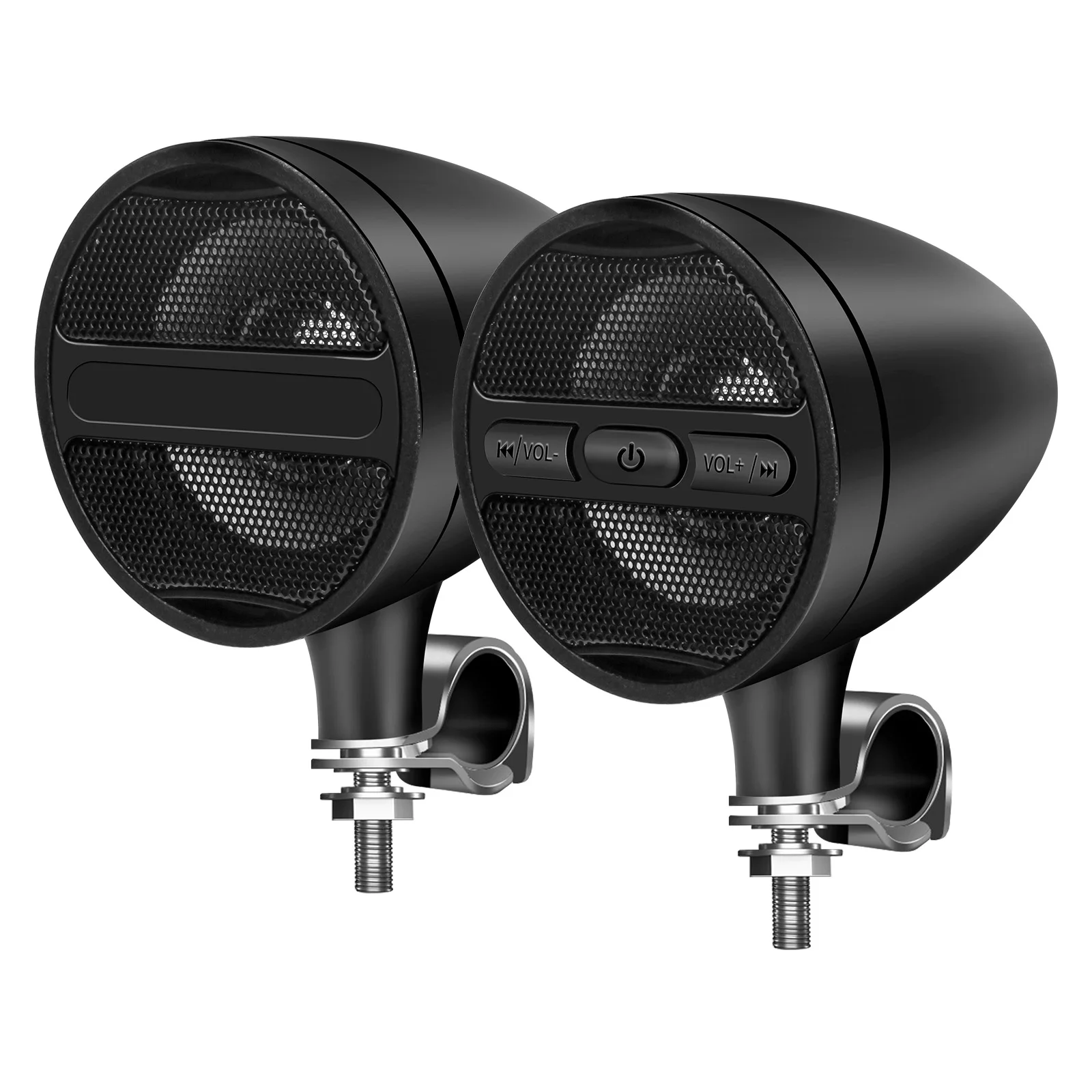 Motorcycle Stereo Sound System With Built-In Amplifier, MP3 & USB - 12V ...