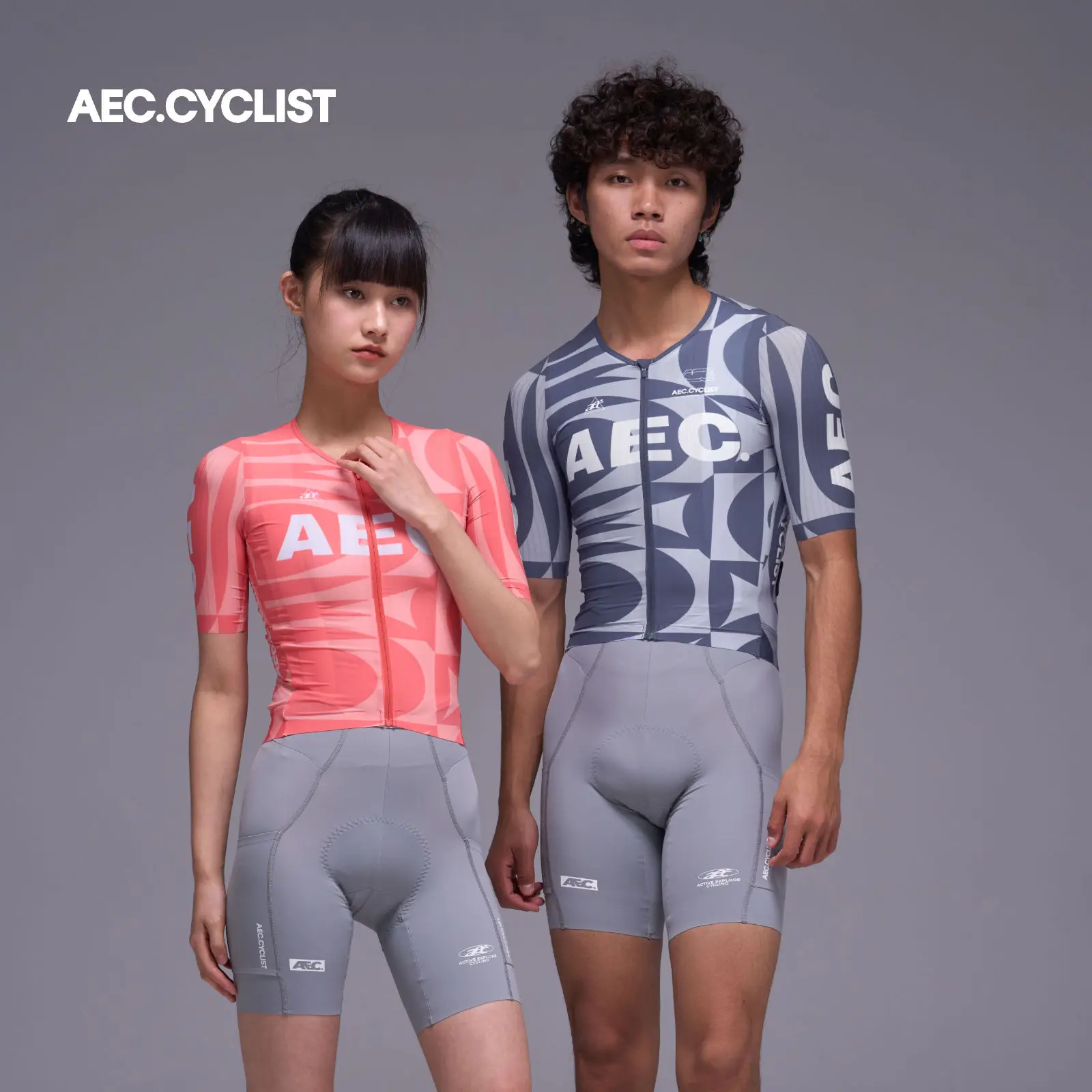 AEC Racing Series Cycling Jersey Men Women's Short Sleeve Riding Bike ...