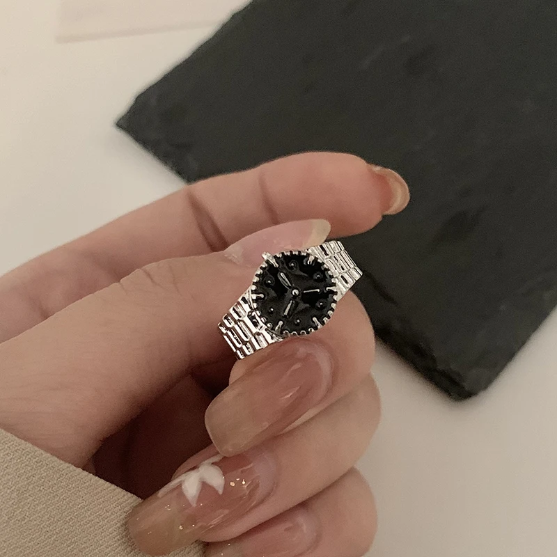 Women-Personality-Cool-Watch-Shape-Design-Ring-Creative-Female-Finger ...