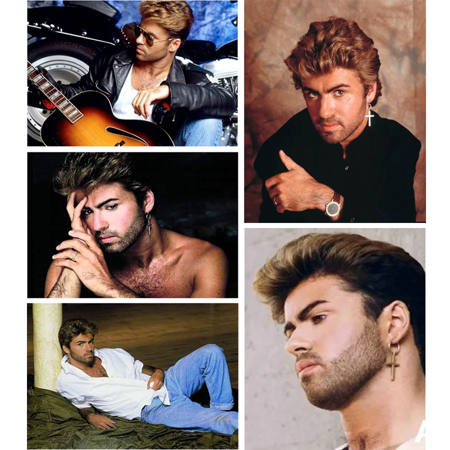 Volledige Vierkante Boor George Michael Portret Diamant Schilderij 5D ...