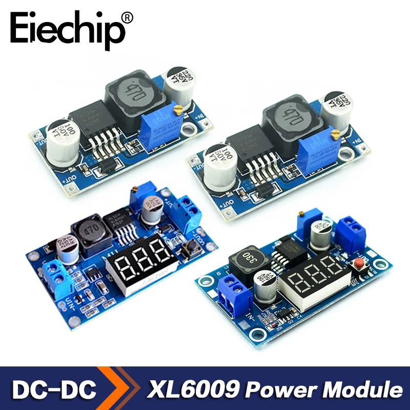 XL6009 Boost Module dc dc converter Boost Power Supply Module Output ...