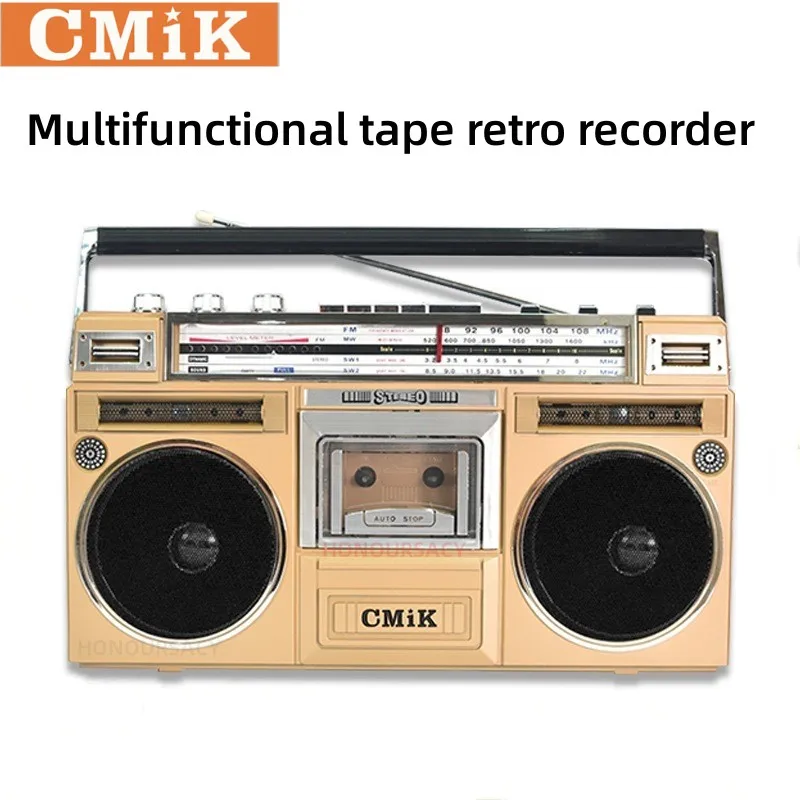 Portable-Portable-Retro-Radio-Nostalgic-Old-Tape-Recorder-Multi ...