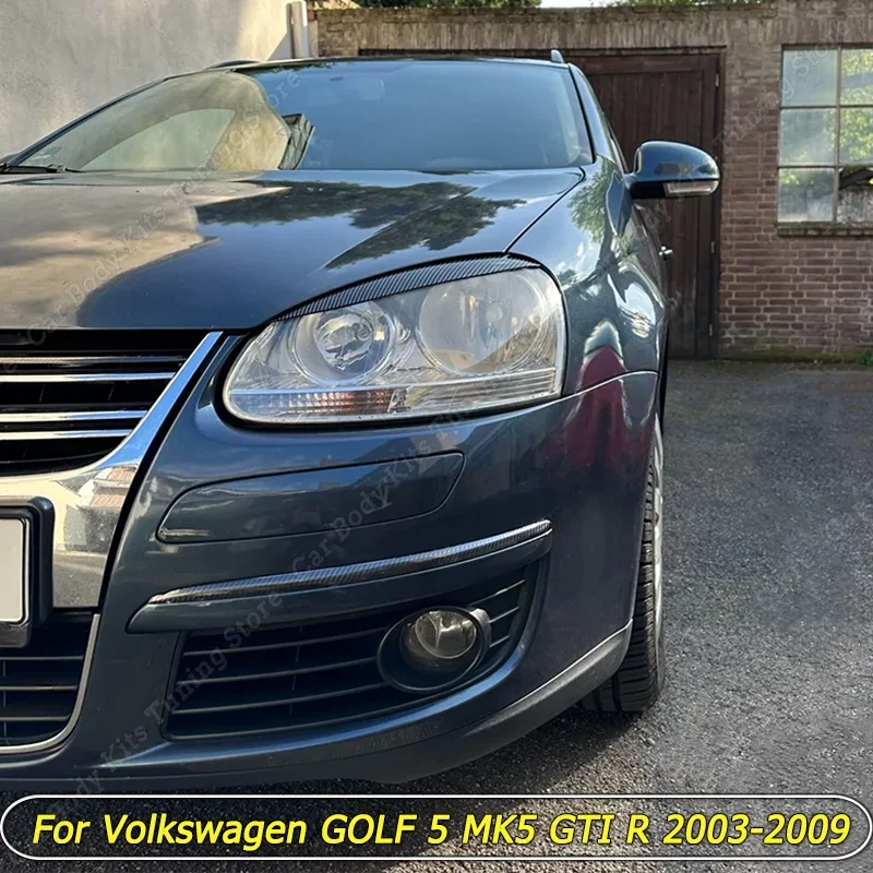 For Volkswagen Headlights Eyebrow Eyelids Trim Cover Accessories For VW ...