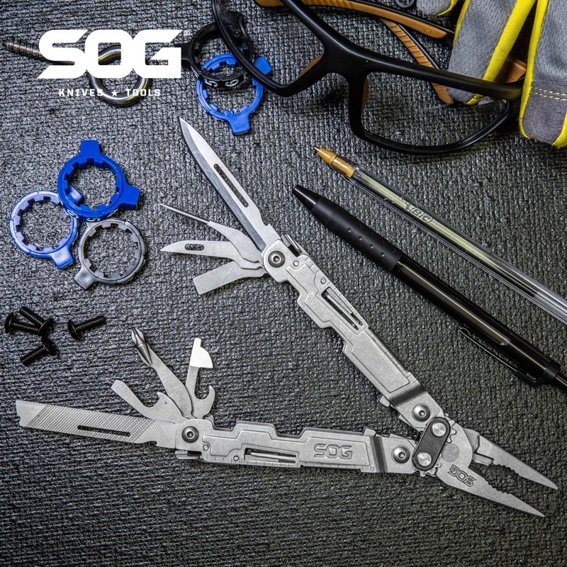 SOG-18-in-1-PowerAccess-Multi-Tool-Pliers-Portable-EDC-Tactical-Folding ...