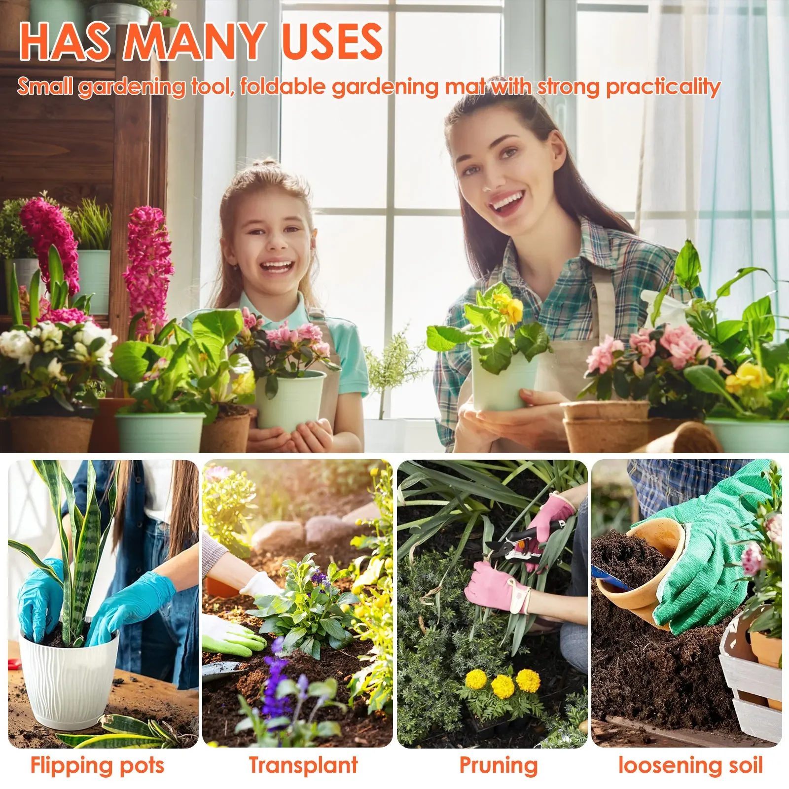 Mini Planter Kit with Repotting Mat – Gardening Galore