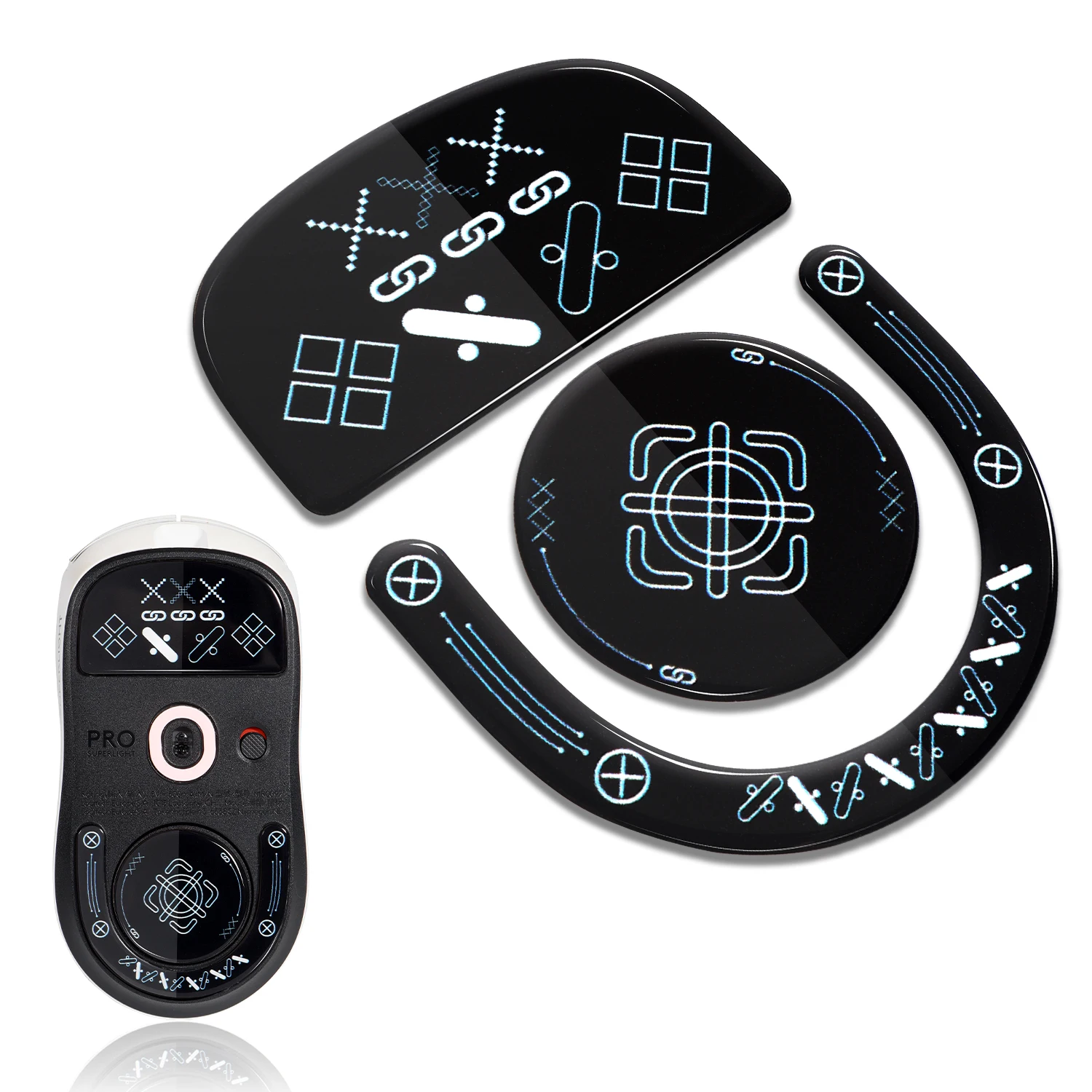 Glass-Mouse-Skates-for-Logitech-G-PRO-X-Superlight-2-Mouse-Feet-Pads ...