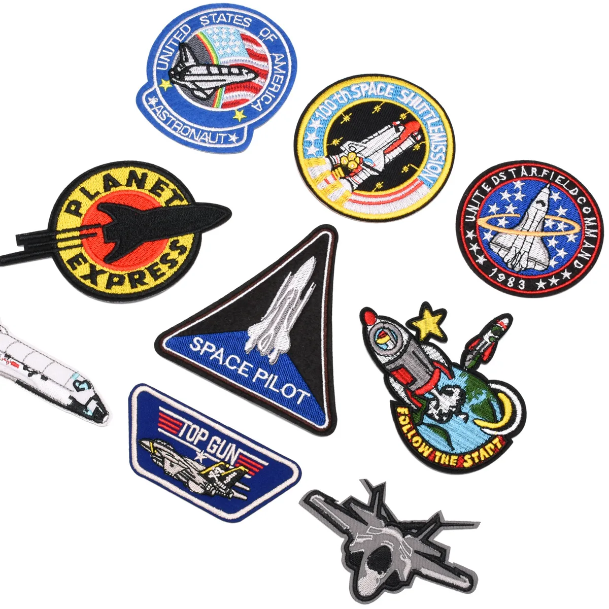 1983 Nasa Patches