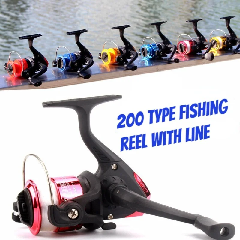 Spinning-Reel-for-Fishing-Ultralight-Folding-Crank-Reels-with-60m-Large ...