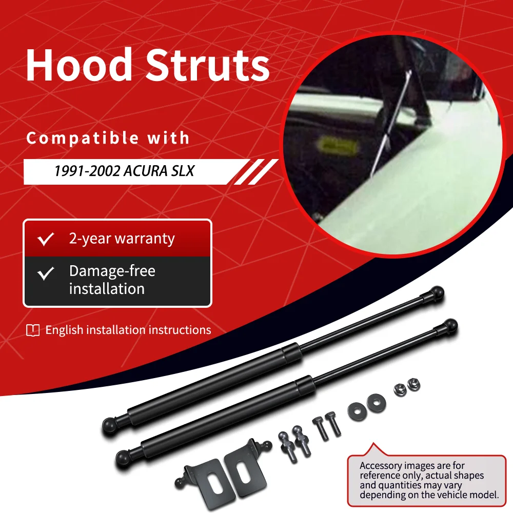 SEMTAY-Hood-Struts-Compatible-with-1991-2002-Acura-SLX-SUV-Bonnet-Lift ...