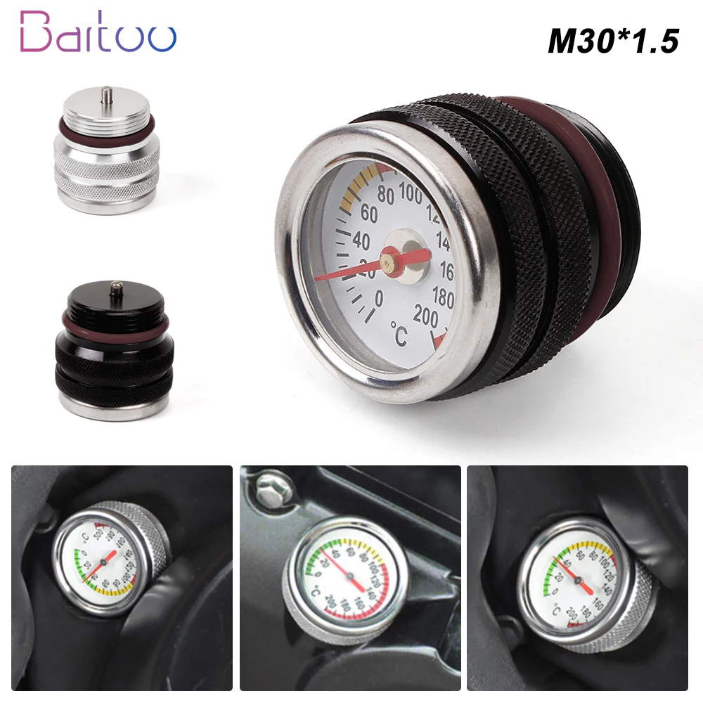 M30X1-5-Motorcycle-Fuel-Cap-Tank-Oil-Temperature-Gauge-Engine-Valve ...