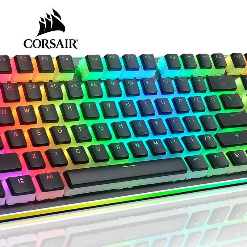 Corsair-Double-Skin-Keycap-para-Corsair-K63-K68-K70-K95-STRAFE-PBT-teclado-retroiluminado-137 ...
