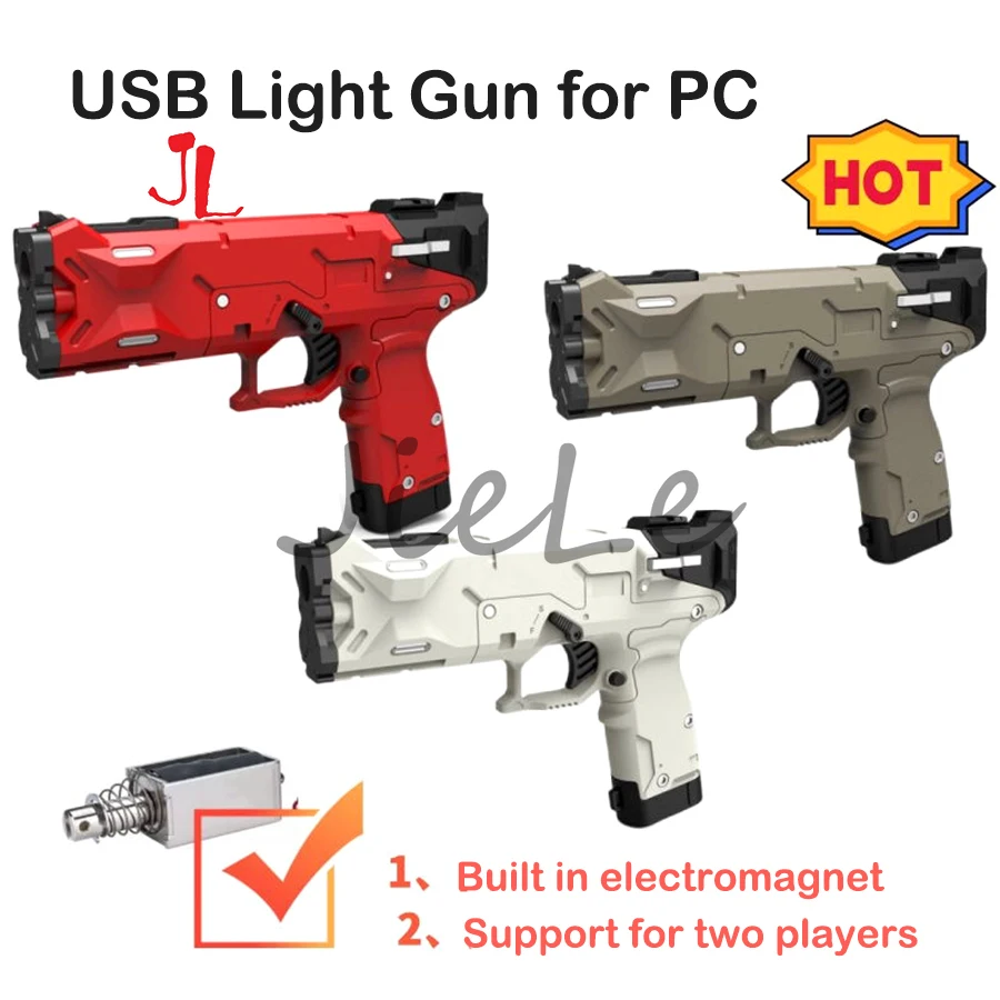 DIY-USB-Arcade-Game-Light-Gun-4-LED-Sensor-Motor-Vibration-or-Recoil ...