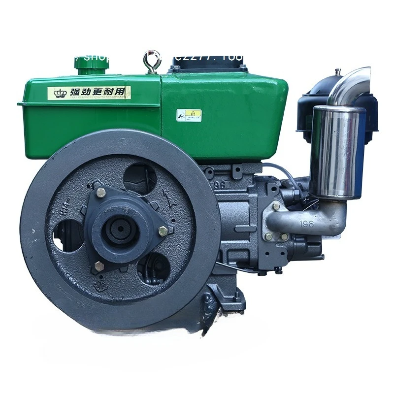 Single cylinder diesel engine hand crank electric 15 20 18 hp full ...