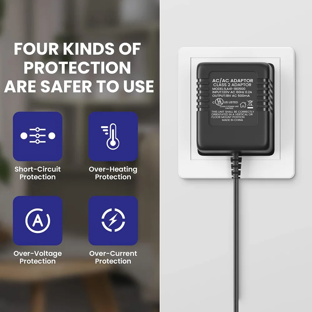 Wired Ring Doorbell Ring Video Doorbell AC 18V 500mA Doorbell ...