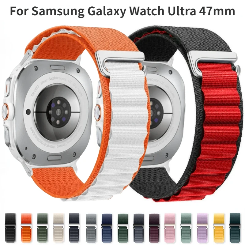 Alpine-Loop-Strap-For-Samsung-Galaxy-Watch-7-Ultra-47mm-Band-Sport-Bracelet-Nylon-Watchband-For.jpg