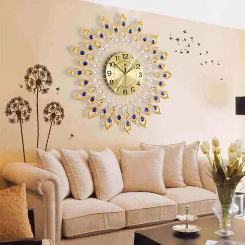 3D Peacock Wall Clock – About Cozy Living