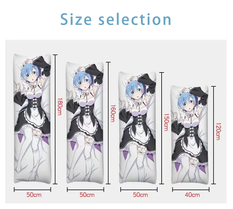Подушка Dakimakura в стиле аниме, оригинальная двухсторонняя наволочка ...