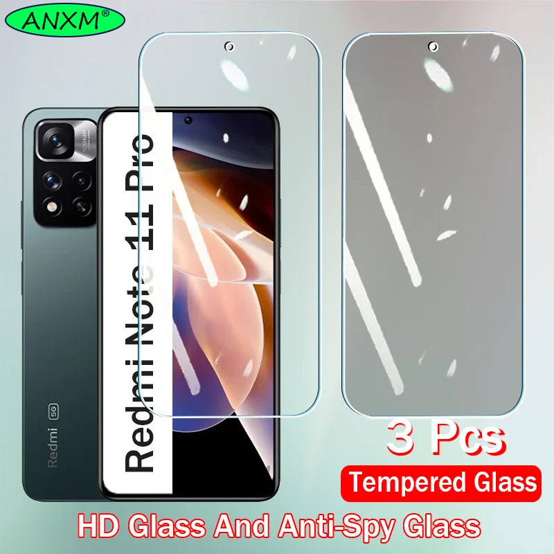3Pcs-Privacy-Tempered-Glass-For-Xiaomi-Redmi-Note-12S-11S-10S-12-11-10 ...