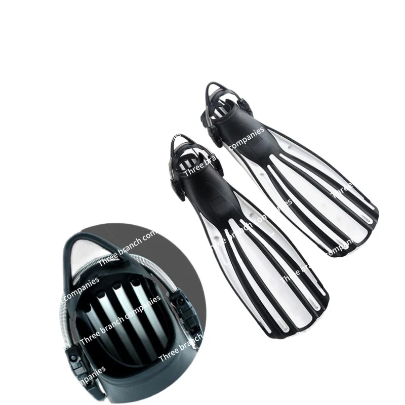 Scuba-Diving-Flippers-Adjustable-Spring-Shoelace-Four-Line-King-Kong ...