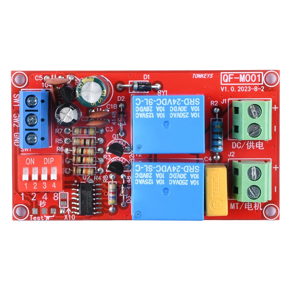 5V-12V-24V-DC-Motor-Controller-Relay-Board-Forward-Reverse-Control ...