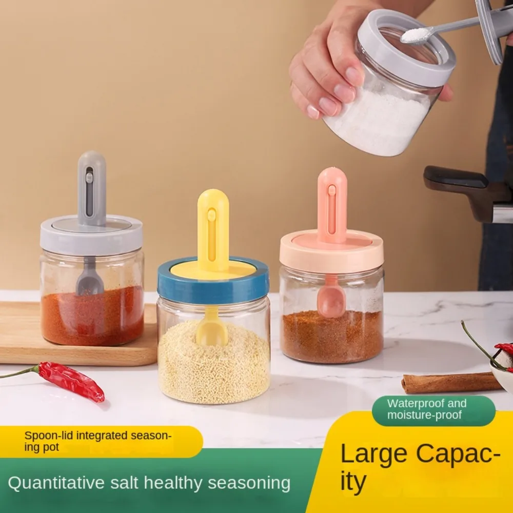 Protable-Seasoning-Box-Condiment-Canister-Kitchen-Glass-seasoning ...