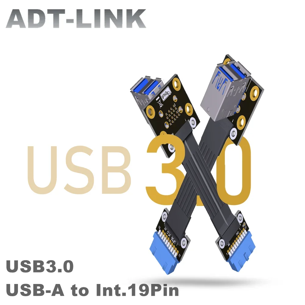 USB-3-0-Type-A-Female-Adapter-Front-Rear-Motherboard-Internal-USB-3-0 ...