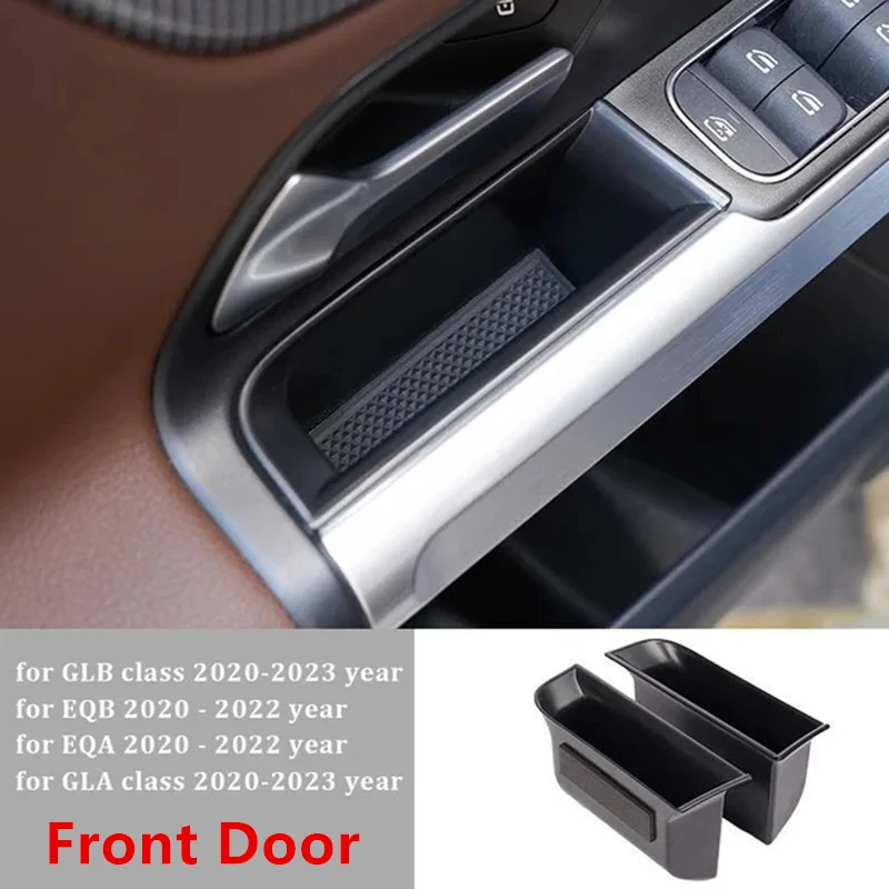 Car Door Armrest Storage Box Cover Accessories For Mercedes Benz B ...