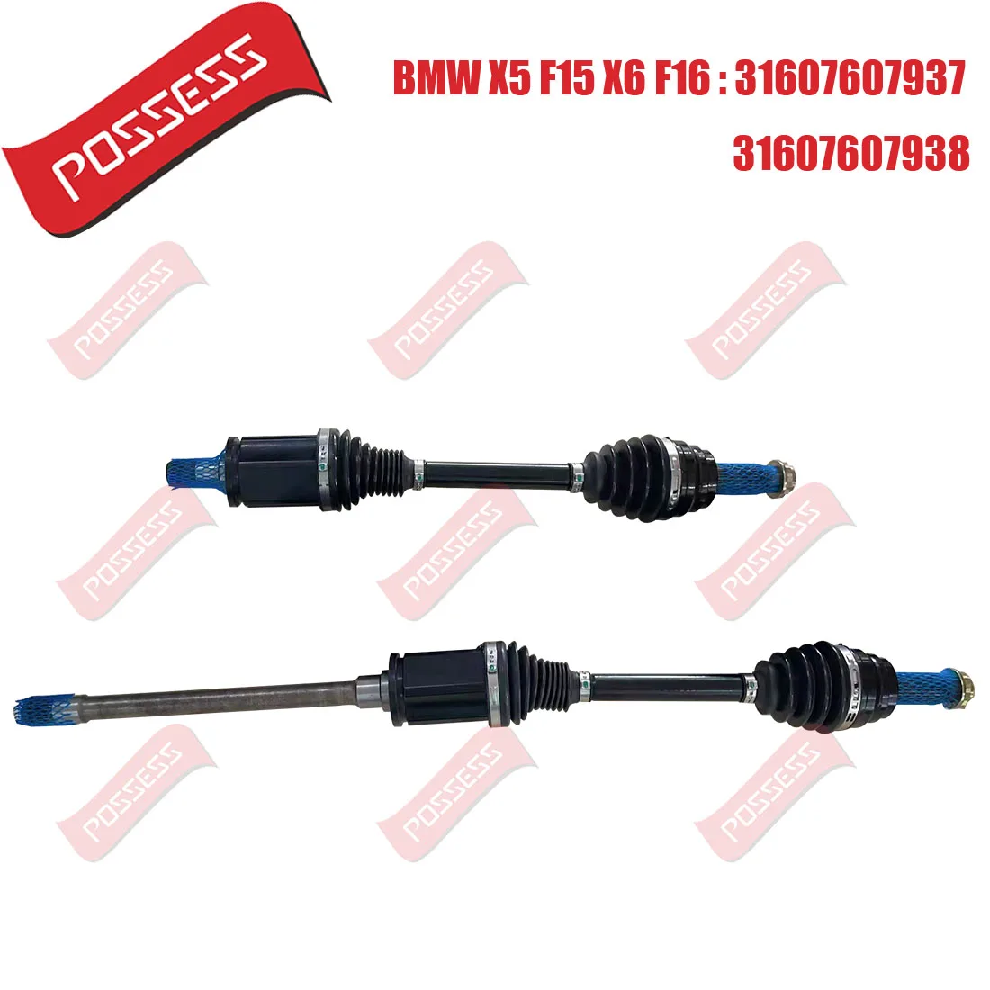 Front Axle Left And Right Drive Shaft Assembly With Constant Velocity ...