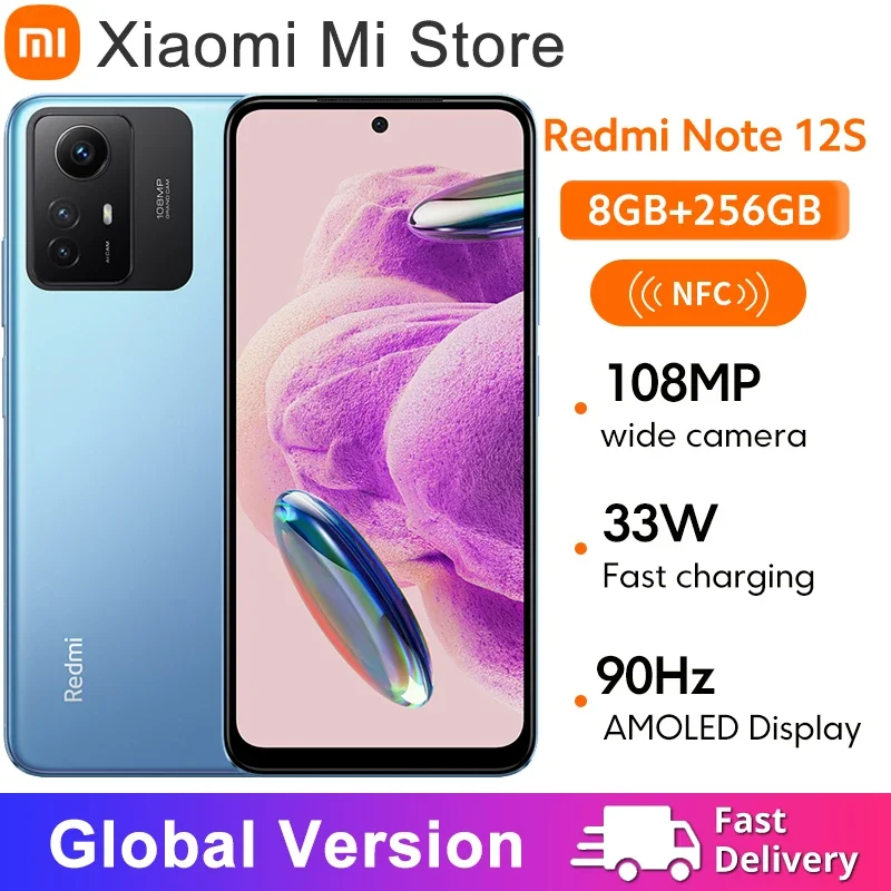 Redmi-Note-12S-Global-Version-Xiaomi-108MP-Camera-90Hz-AMOLED ...