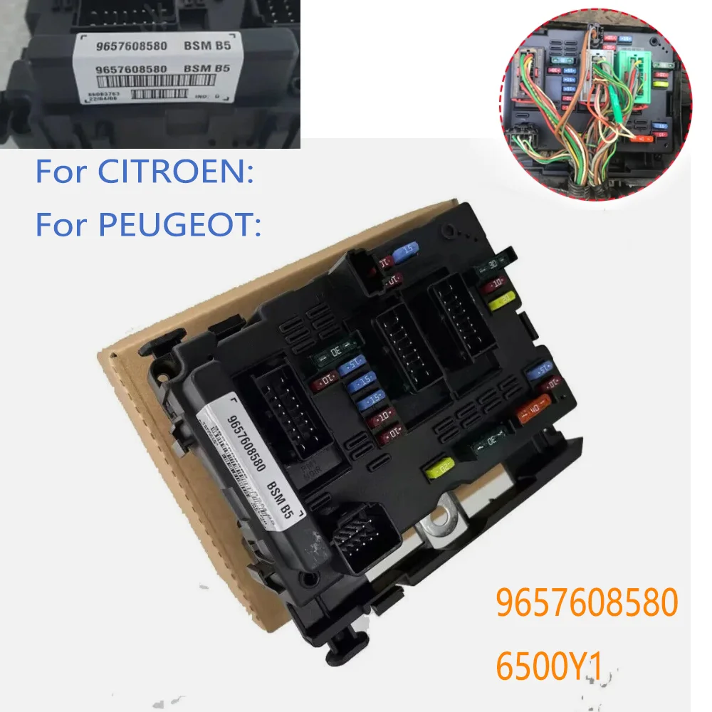 BSM B2 Fuse Box Assembly Relay for Citroën and Peugeot Models – Real ...