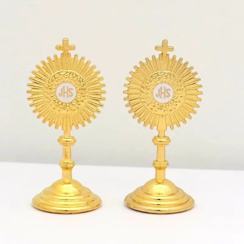 12Pcs-JHS-Mini-Monstrance-Holy-Sacrament-First-Communion-Fave-Holy ...