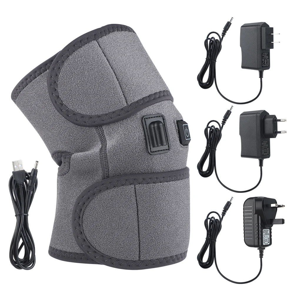 Electric-Leg-Heating-Knee-Pads-Infrared-Heated-Therapy-Hot-Compress ...