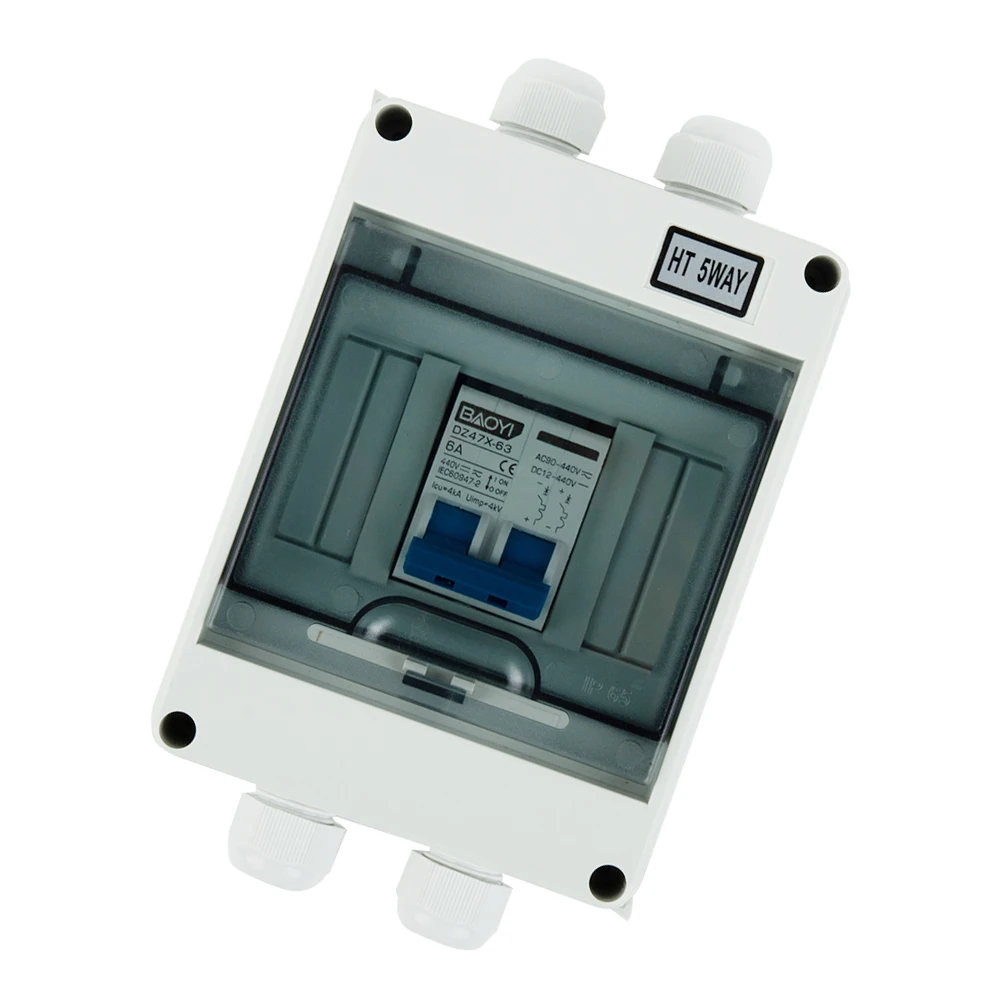 Solar-System-Isolator-Switch-Box-DC440V-Circuit-Breaker-Disconnect-Box ...