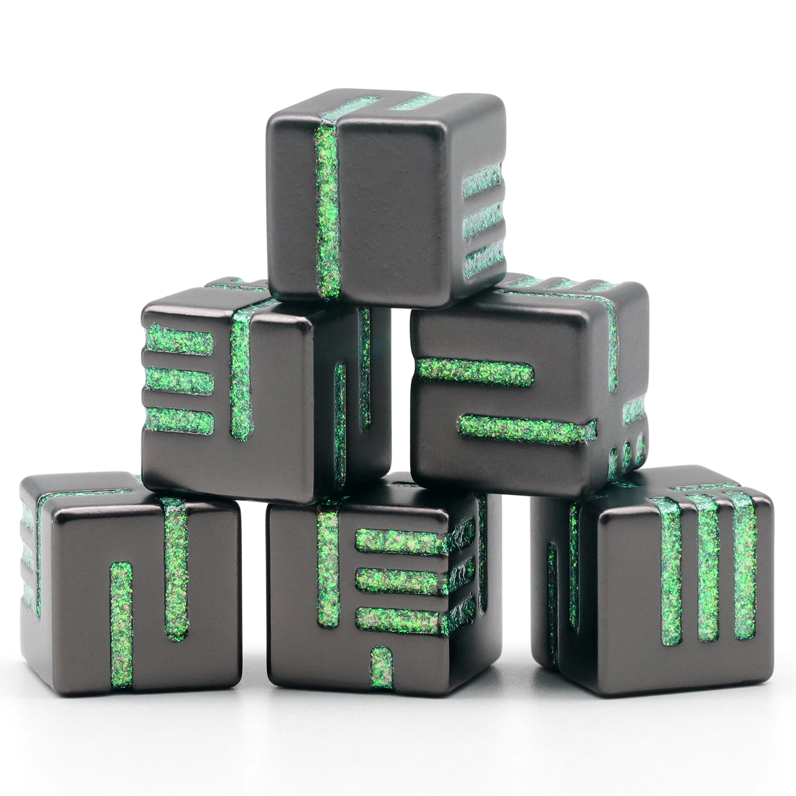 Metal-DND-Dice-Set-16mm-D6-Dice-Set-6-Sided-Dice-Warhammer-Dice-for-MTG ...