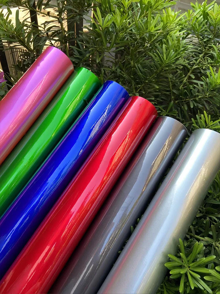 Metallic-Glossy-Candy-Vinyl-Car-Wrap-Film-Wrapping-Foil-Sticker-Decal ...