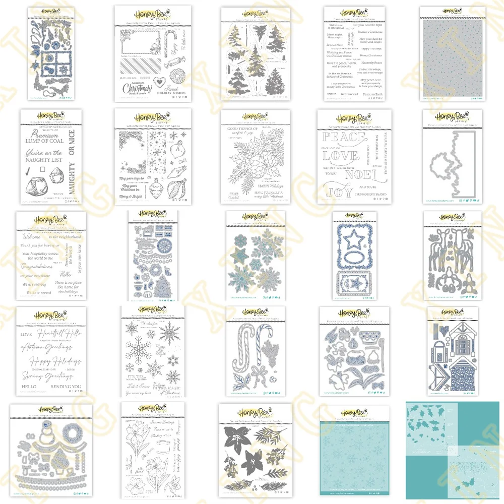 Christmas-Market-Cart-Candy-Cane-New-Cutting-Dies-Stamps-Stencil ...